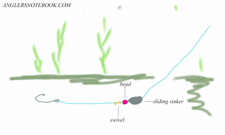 How and when to use a sliding sinker - Anglers Notebook